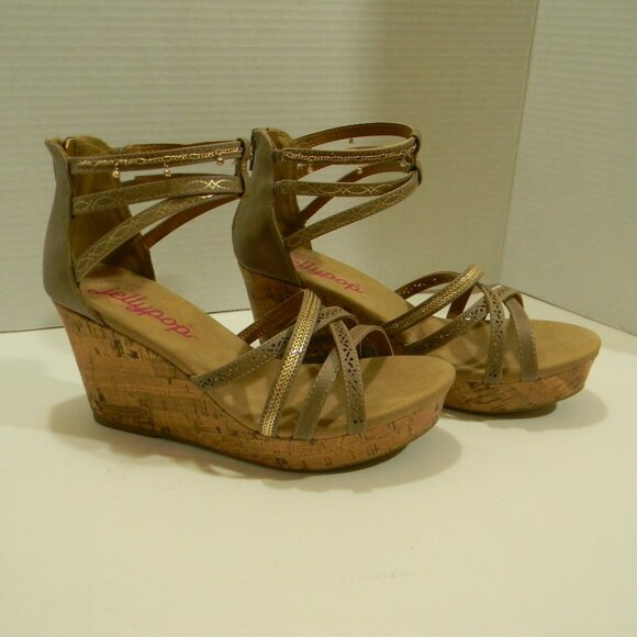 Jellypop | Shoes | Jellypop Valley Cork Wedge Womens Sandal Shoes With ...